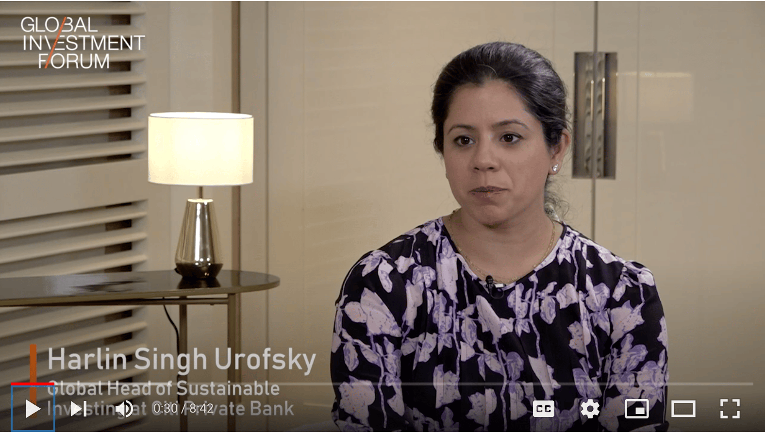 Harlin Singh Urofsky (Citi Private Bank) Interview At The Global ...