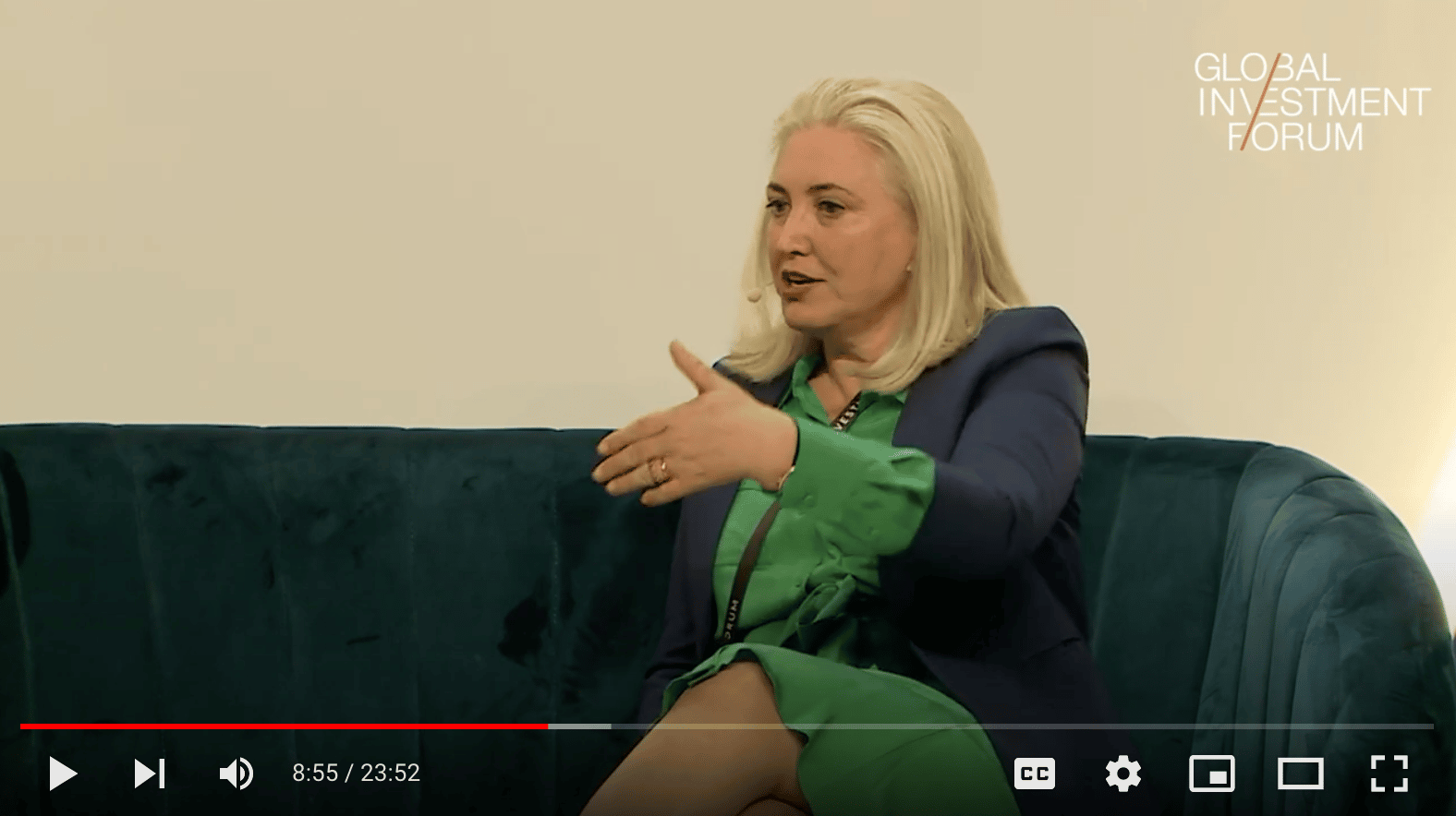 Fiona Frick (Unigestion) At The 2022 Global Investment Forum - Global ...