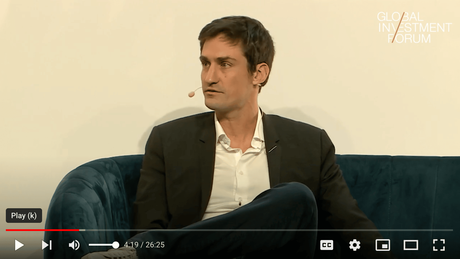 Guillaume Pousaz (Checkout) At The 2022 Global Investment Forum ... Guillaume Pousaz (Checkout) At The 2022 Global Investment Forum ...