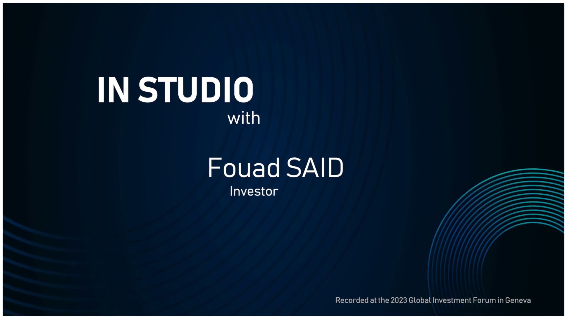 We Are Honored To Get The Chance To Interview Legendary Investor Fouad ...